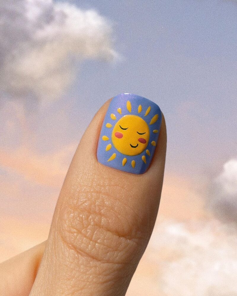 İlhamını Gökyüzünden Alan Nail Art Fikirleri - Marie Claire Türkiye